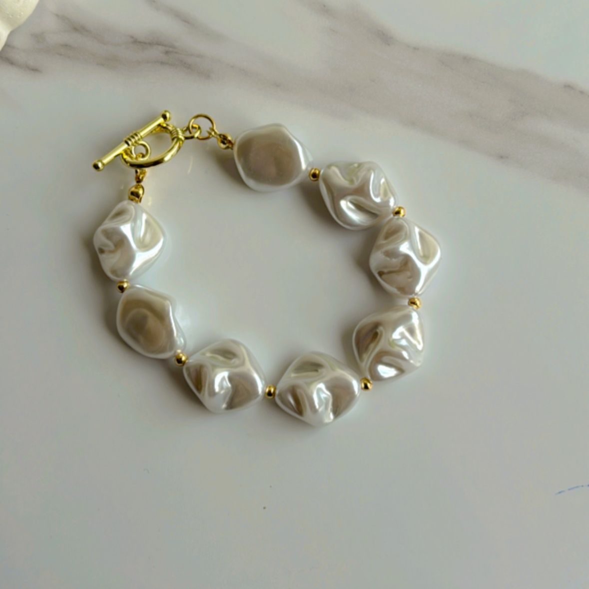 Fresh Pearl Bracelet | Anti-Tarnish 18K Bracelets | LAVENDER OFFICIAL – Lavender Official