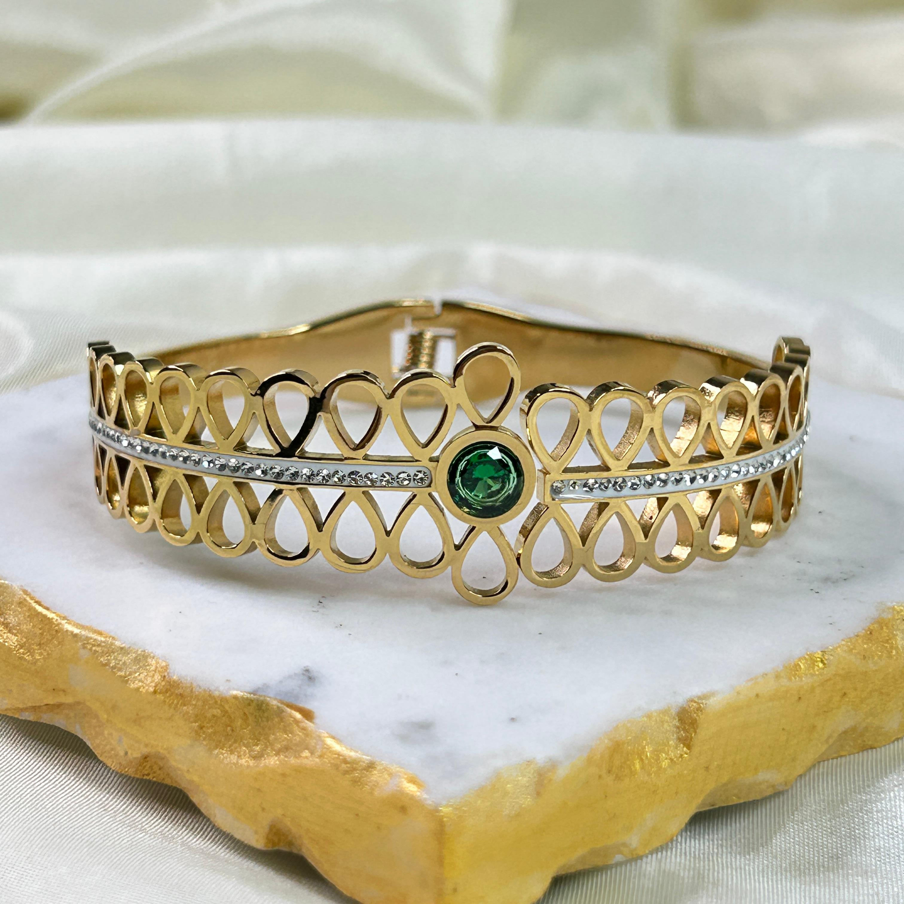 Axis Studded Bracelet | Anti-Tarnish 18K Bracelets | LAVENDER OFFICIAL – Lavender Official