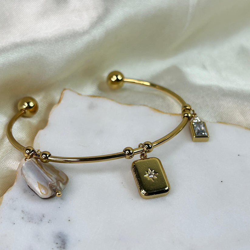 Galaxy Charm Bracelet | Anti-Tarnish 18K Bracelets | LAVENDER OFFICIAL – Lavender Official