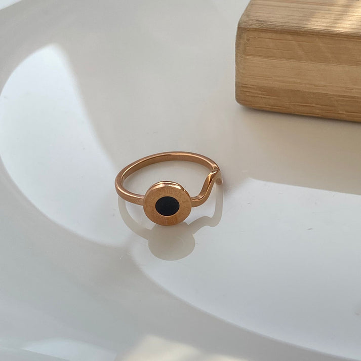 Roman Wave Classic Ring | Premium Anti Tarnish 18k Rings | LAVENDER ...