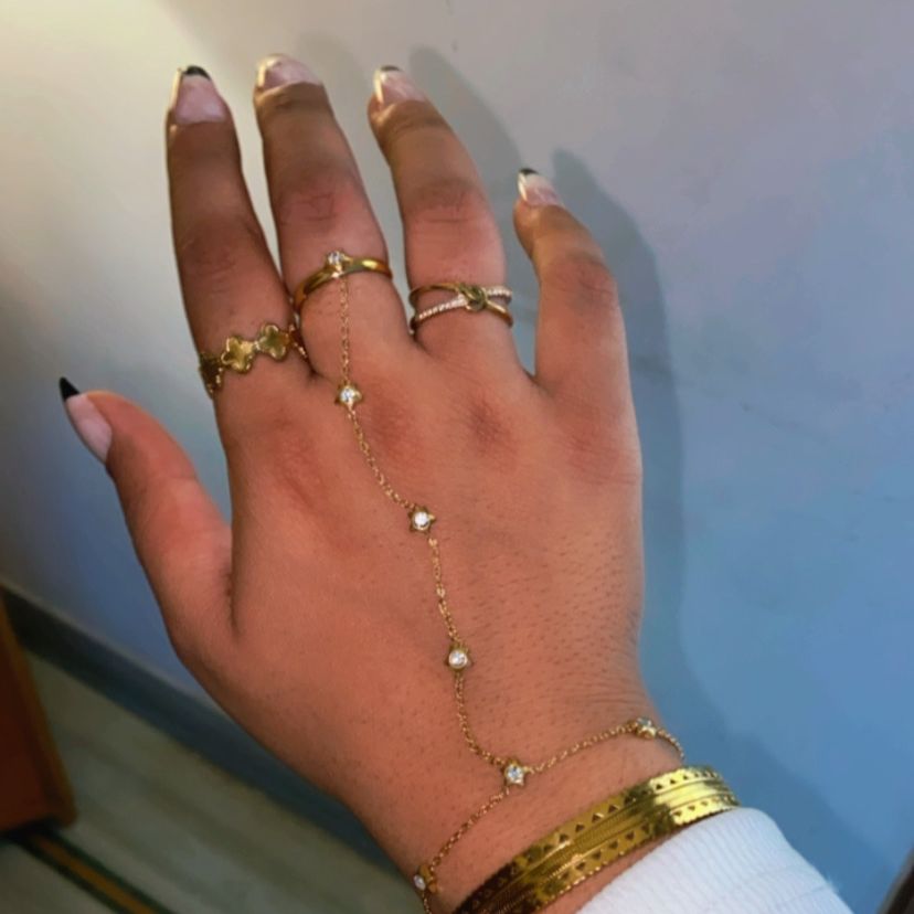 Hand Chains | Lavender Official |Premium Brass Jewelry